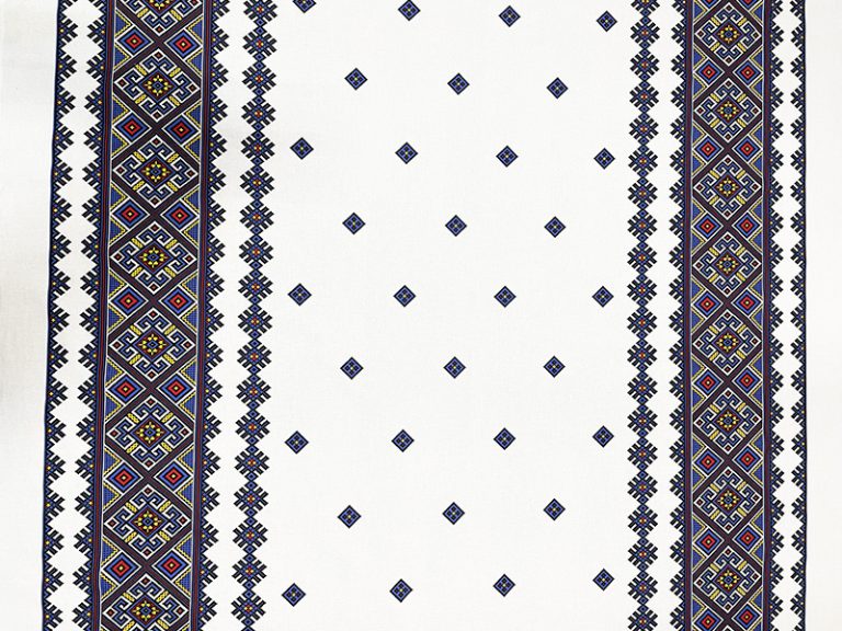 Bumbac cu motive traditionale | Tesaturi Textile